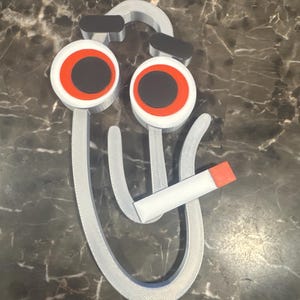3d Printed Microsoft Clippy With Post It Notes or Mag Safe Wireless ...
