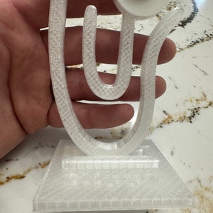 3d Printed Limited Edition Fancy Translucent Microsoft Clippy With Free ...