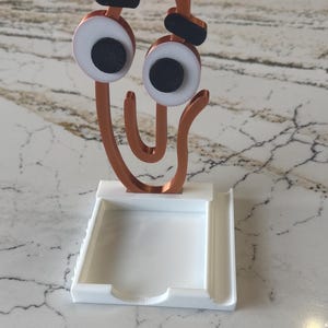 3d Printed Microsoft Clippy With Post It Notes or Mag Safe Wireless ...