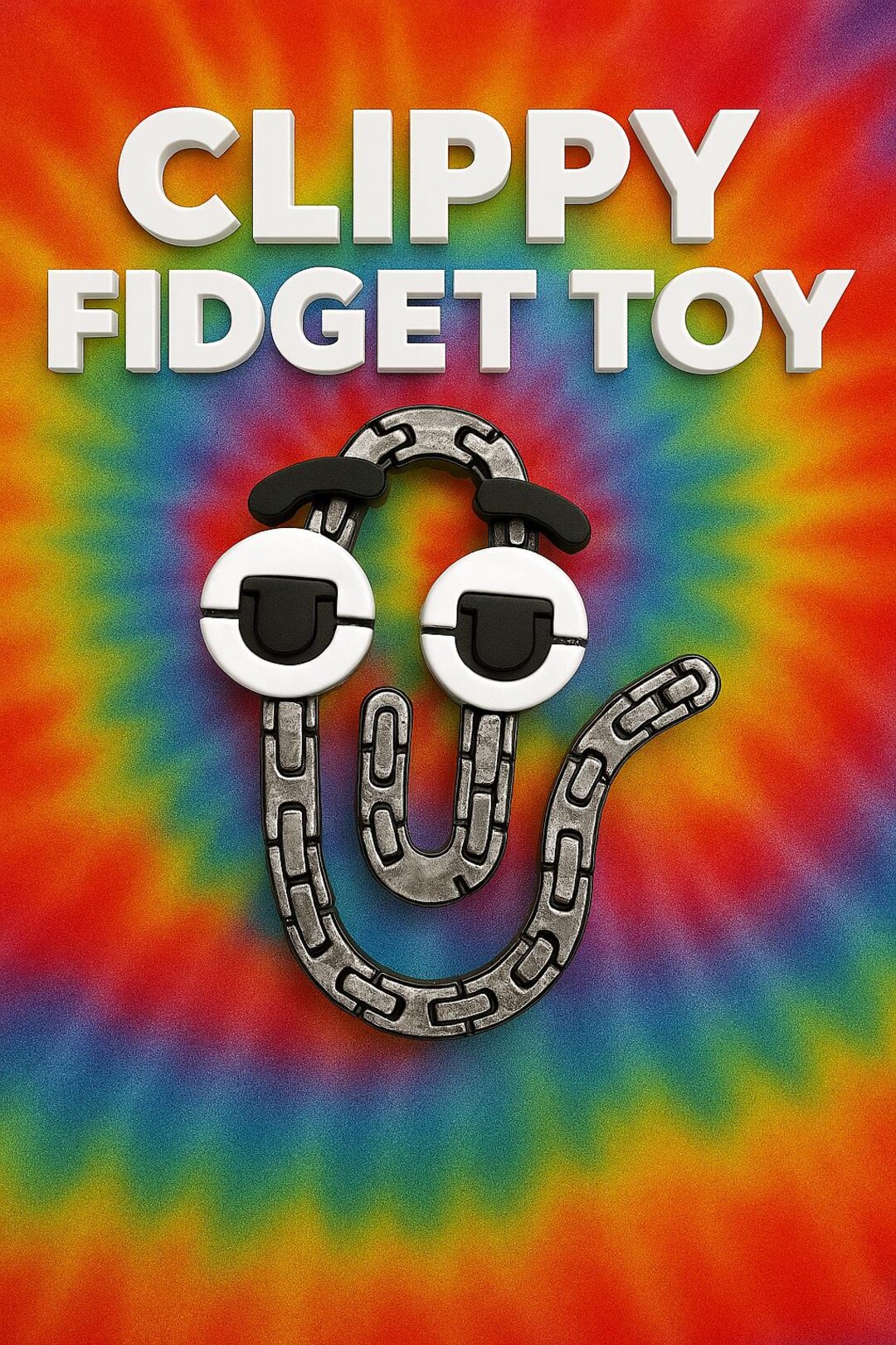 3d Printed Microsoft Clippy Fidget Stim Toy - Etsy