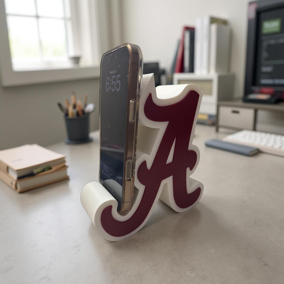 University of Alabama Crimson Tide Cell Phone Stand.. Officially ...