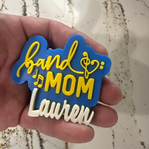 Personalized Custom Band Music Bogg Bag Charm. Band Mom Music Bogg Bag ...