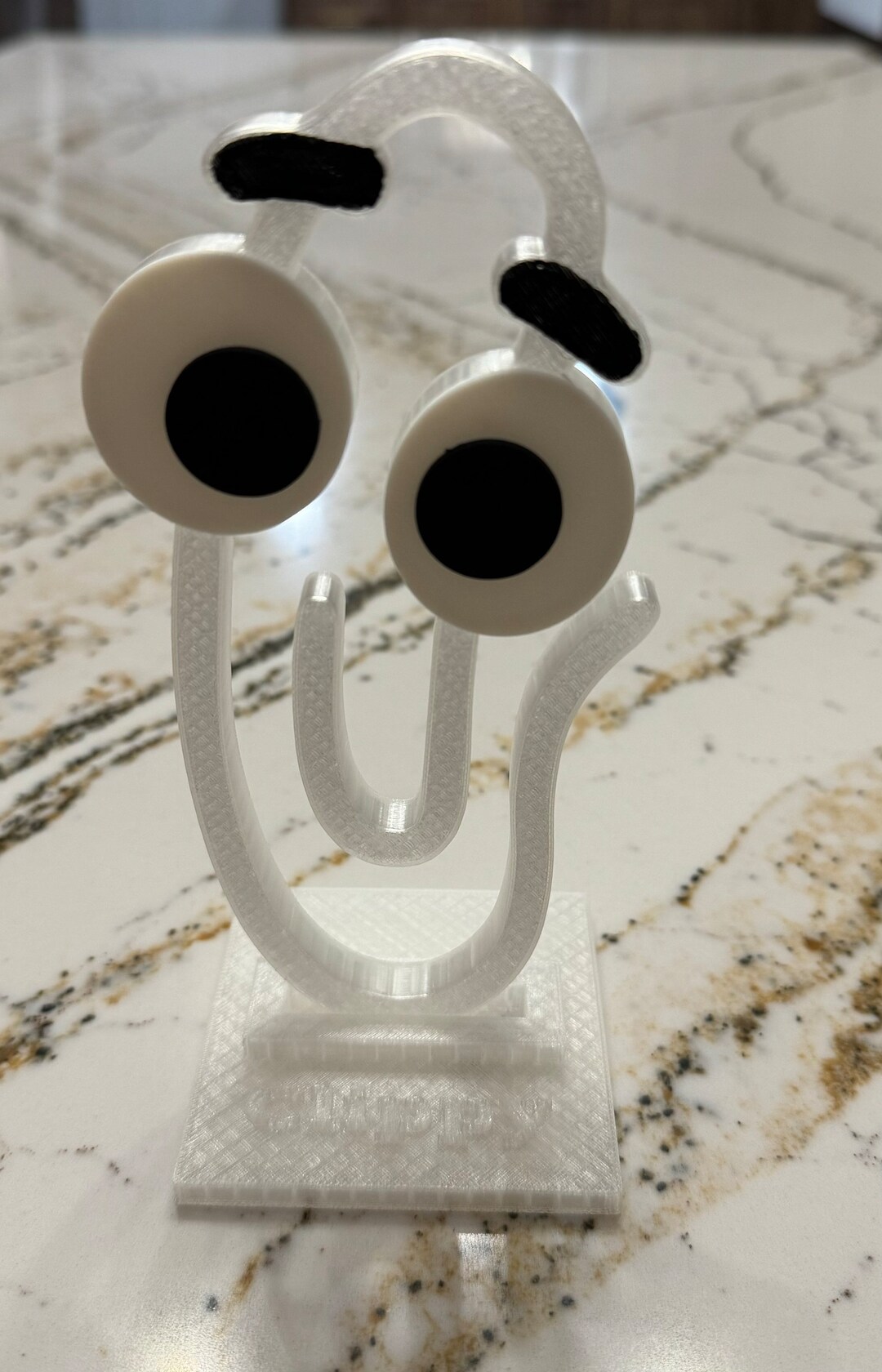 3d Printed Limited Edition Fancy Translucent Microsoft Clippy With Free ...