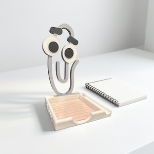 3d Printed Microsoft Clippy With Free Set of Clippy Earrings or Shoe ...