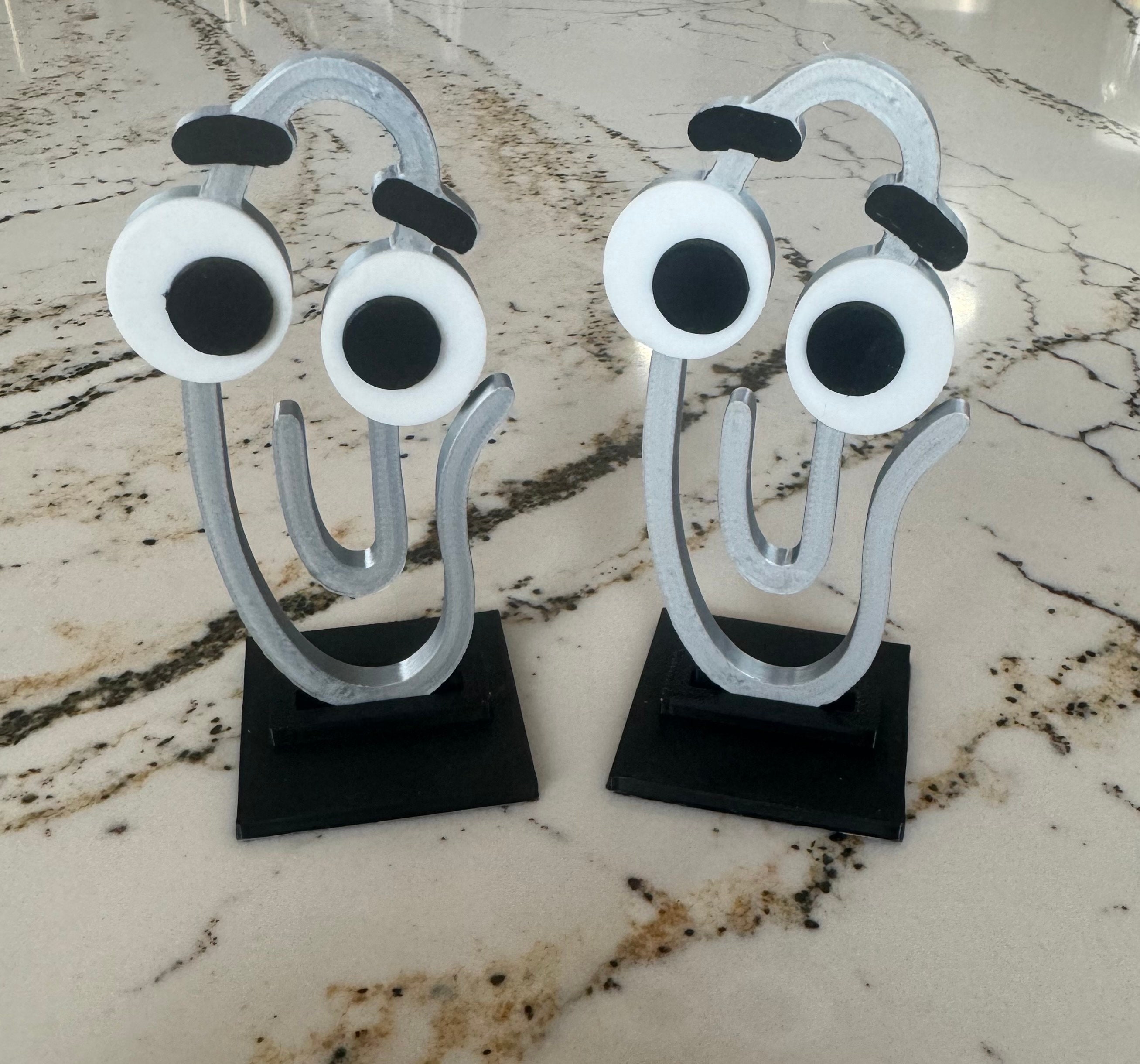 3d Printed Microsoft Clippys - Etsy