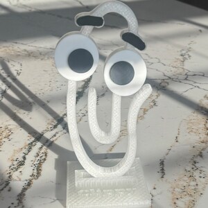 3d Printed Limited Edition Fancy Translucent Microsoft Clippy With Free ...