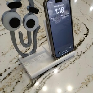 3d Printed Microsoft Clippy With Post It Notes or Mag Safe Wireless ...