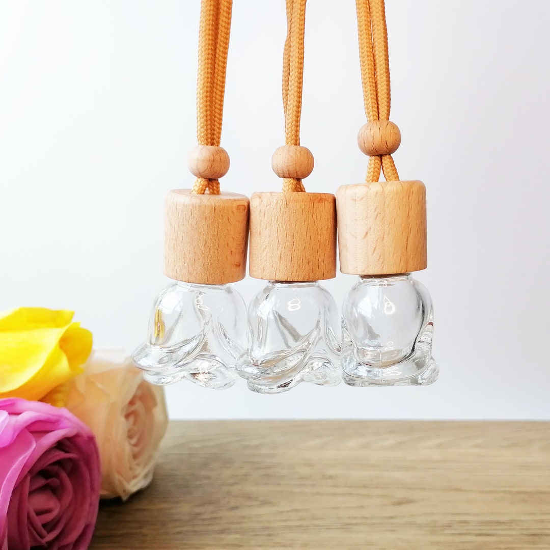 6ml Hanging Car Air Freshener Diffuser, Glass Essential Oil Diffuser ...