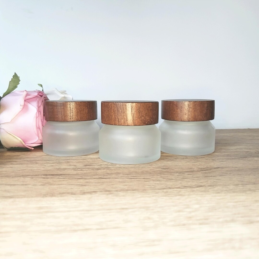 Glass Cream Jars, Refillable Cosmetic Containers, Leak-proof, Used for ...