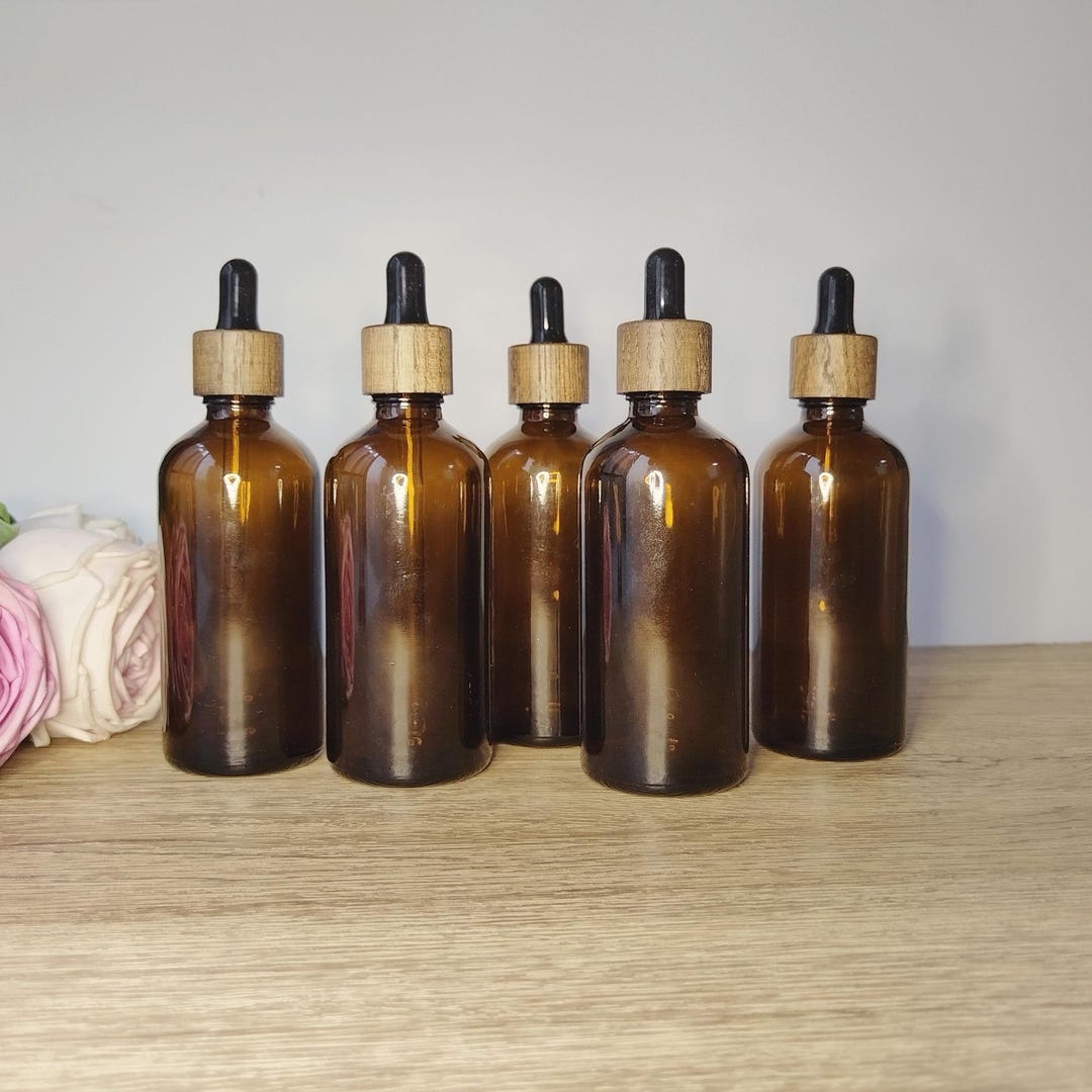 Glass Dropper Bottle, Empty for Essential Oils/cuticle/body Oils ...