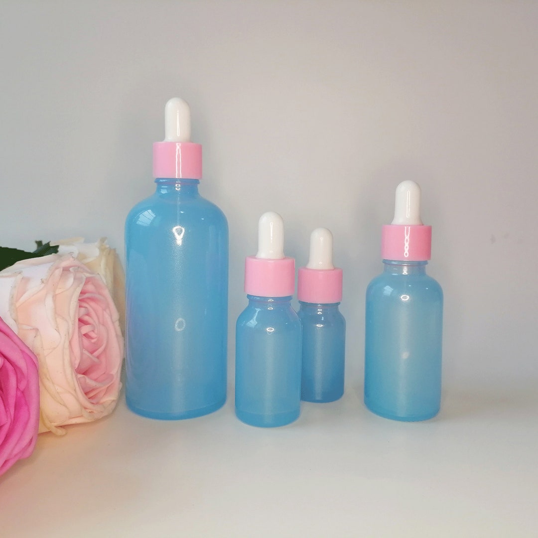 Blue Glass Dropper Bottle, Tincture Bottle With Dropper, Suitable for ...