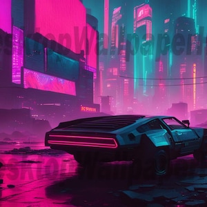 Premium Cyberpunk Desktop Wallpaper Collection - Set of 13 High-quality ...
