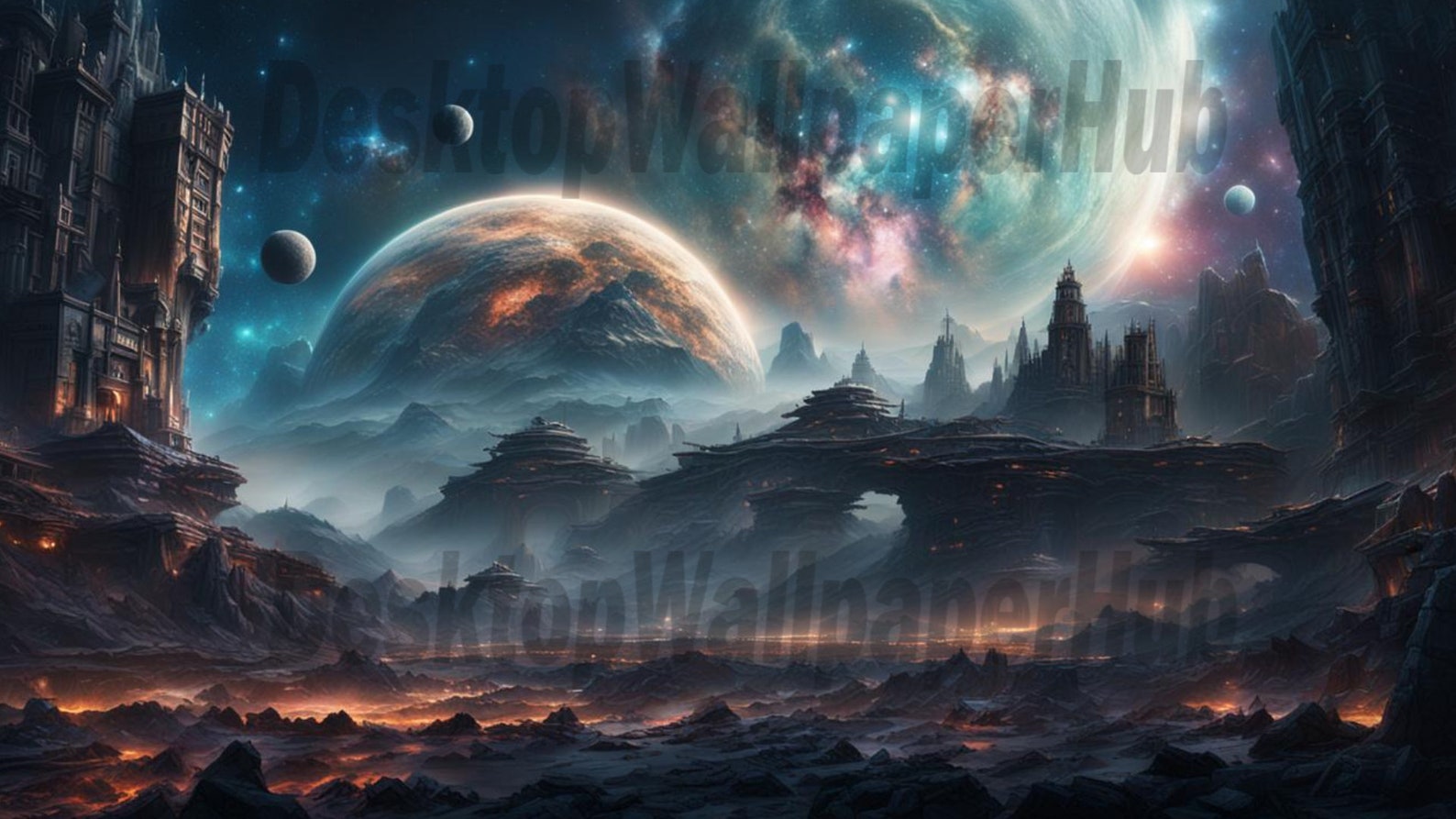 Premium Epic Galaxy Desktop Wallpaper Collection - Set of 13 High ...