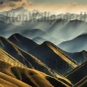 Premium Mountains Desktop Wallpaper Collection - Set of 13 High-quality ...