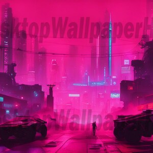 Premium Cyberpunk Desktop Wallpaper Collection - Set of 13 High-quality ...