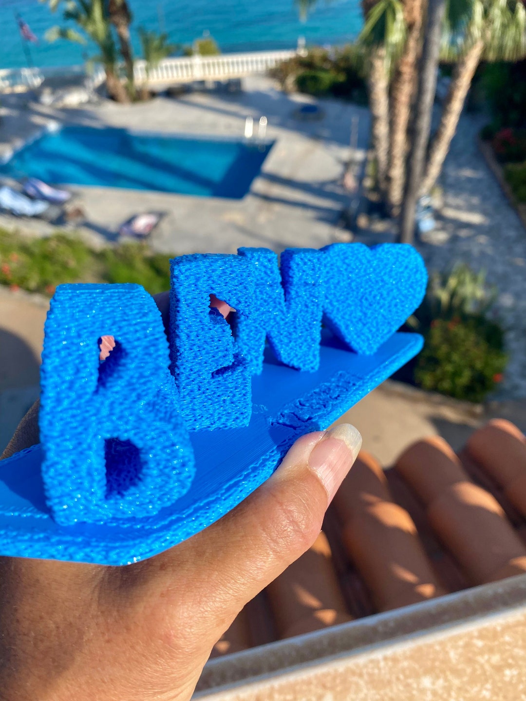 Double Name Plate-custom 3D Personalized Name Tray house Warming ...