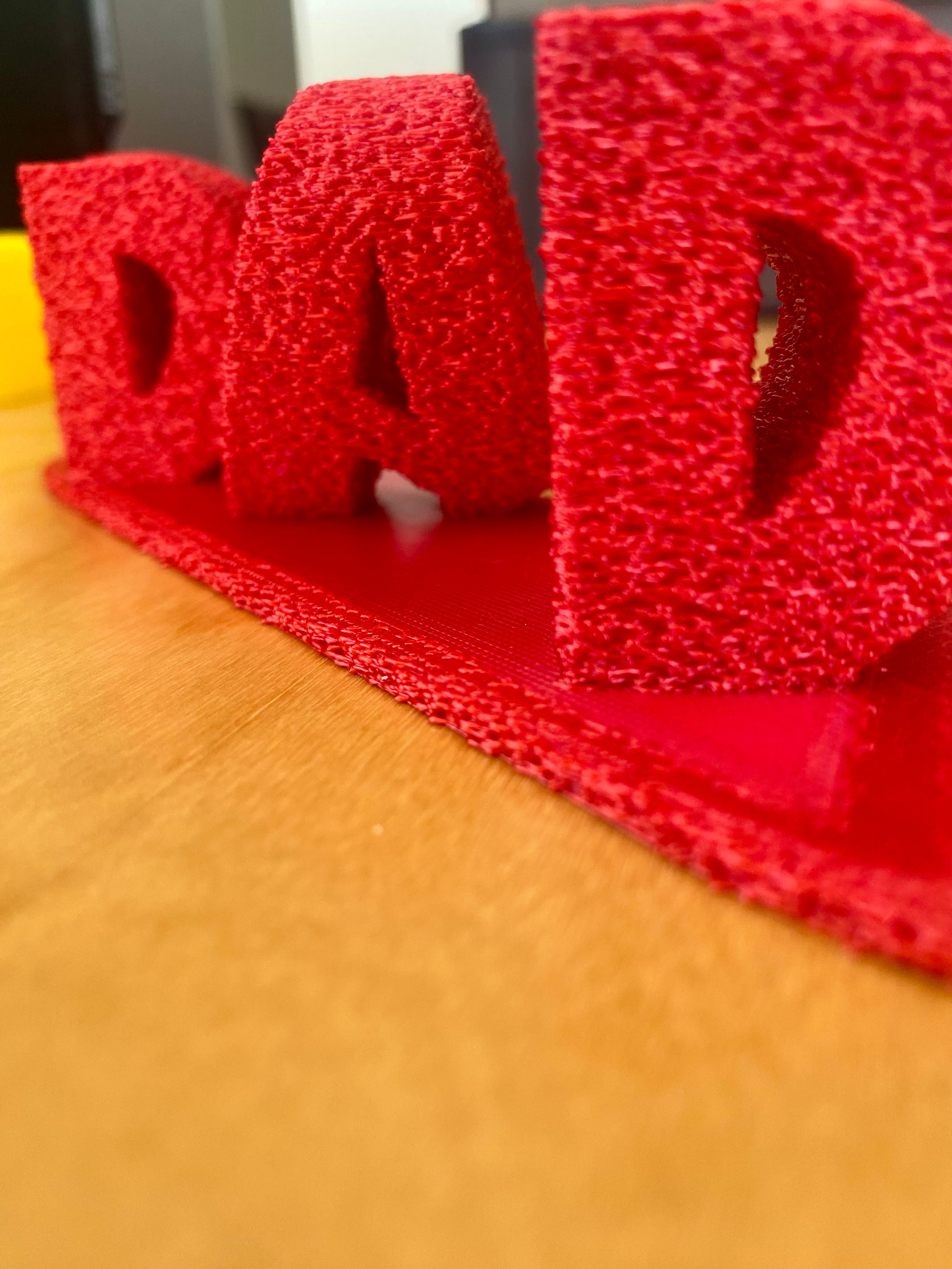 Double Name Plate-custom 3D Personalized Name Tray house Warming ...