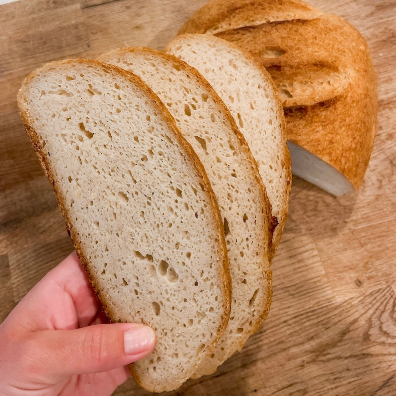 Goldie's Fluffy Gluten Free Sourdough Bread Recipe PDF - Etsy