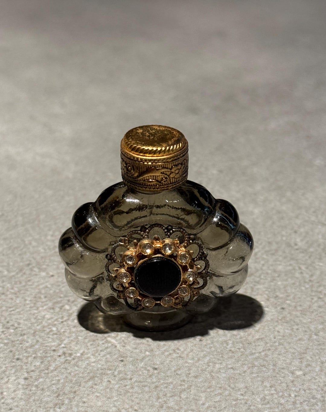 Vintage Czechoslovakia Perfume Bottle With Filigree, Vintage Czech ...