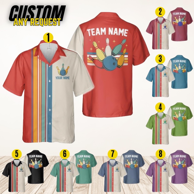 Funny Bowling Shirts Kids - Etsy