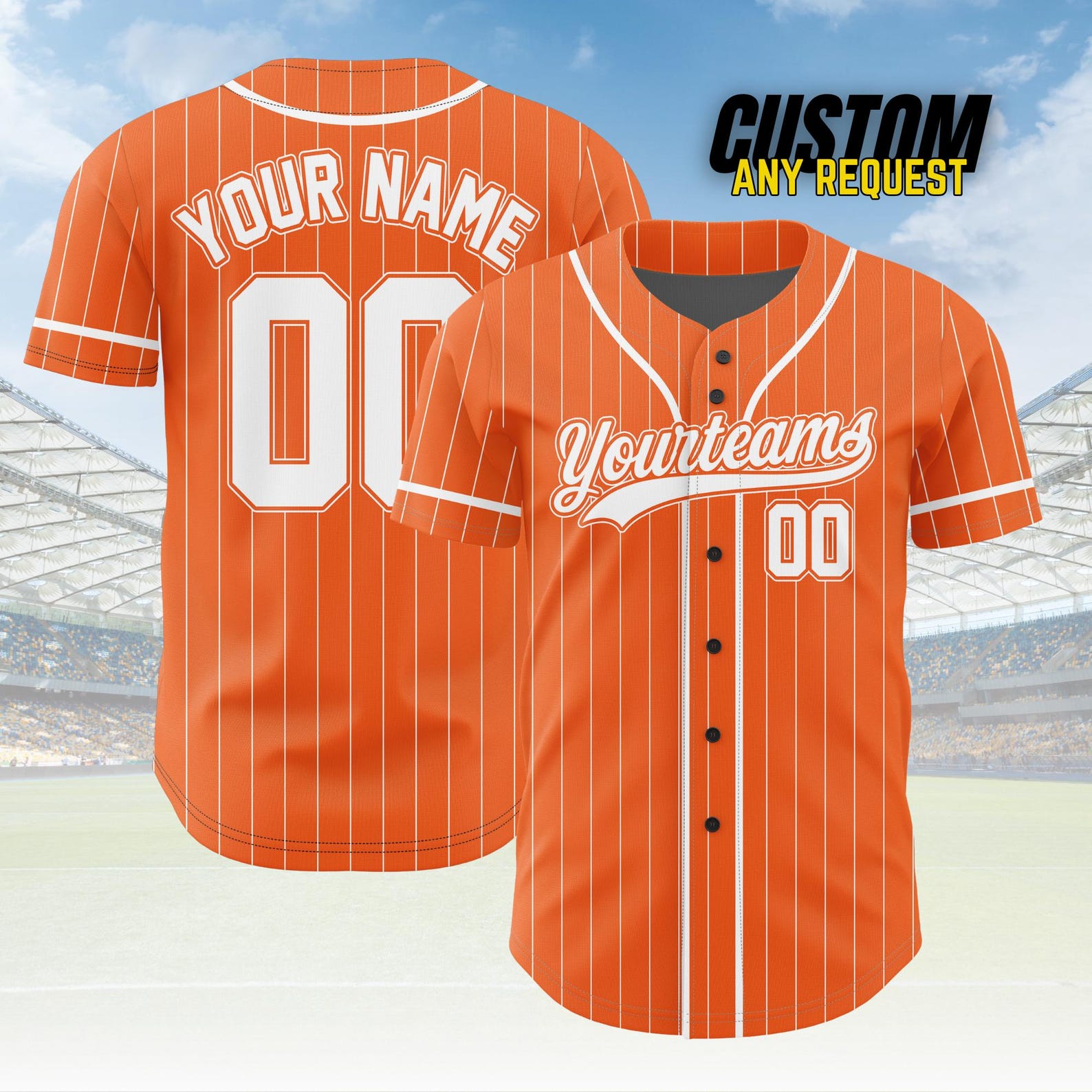 Personalized Team Name and Number Baseball Jersey,custom Baseball ...