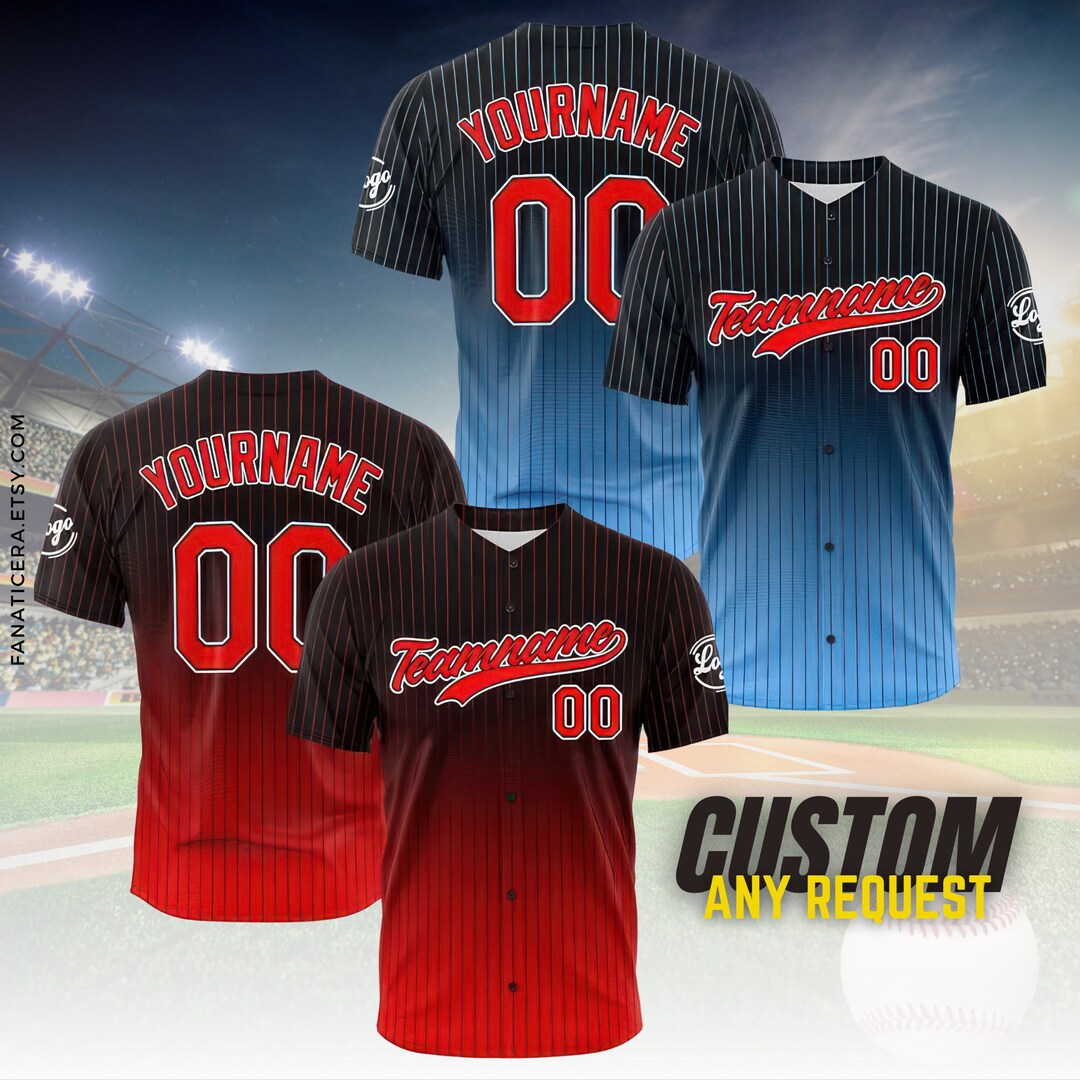 Baseball Jersey Custom Name&number,baseball City Team Jersey,baseball ...