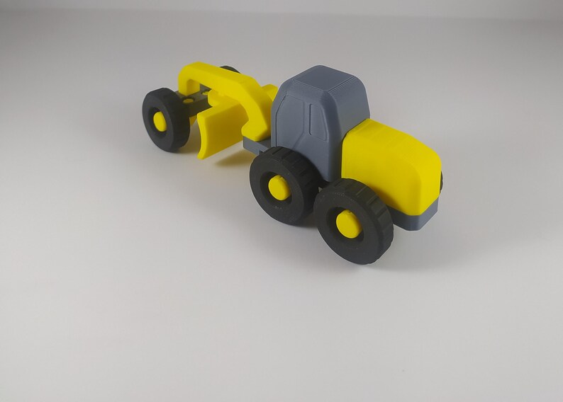 Construction Machine Toys Grader-roller - Etsy