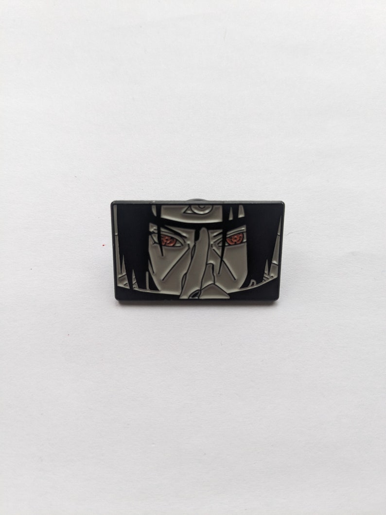 Sasuke Uchiha Enamel Pin Anime Naruto - Etsy