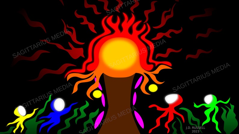 Trippy Art Poster, Psychedelic Poster, Trippy Art Print, Colorful Art ...