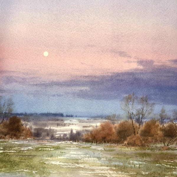 Watercolor Paintings - Etsy