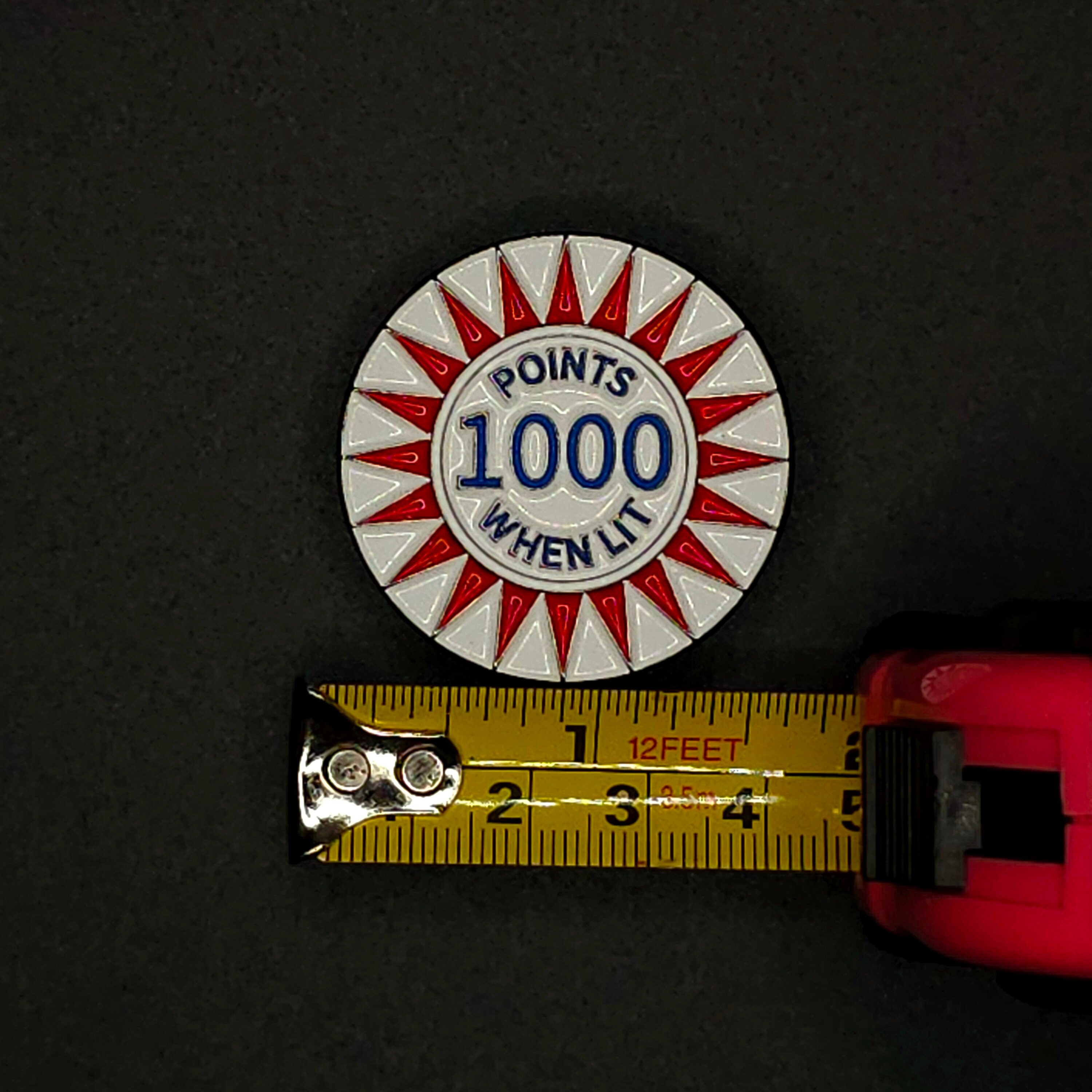 Pinball Pop Bumpers 1000 Points Soft Enamel Pin - Etsy