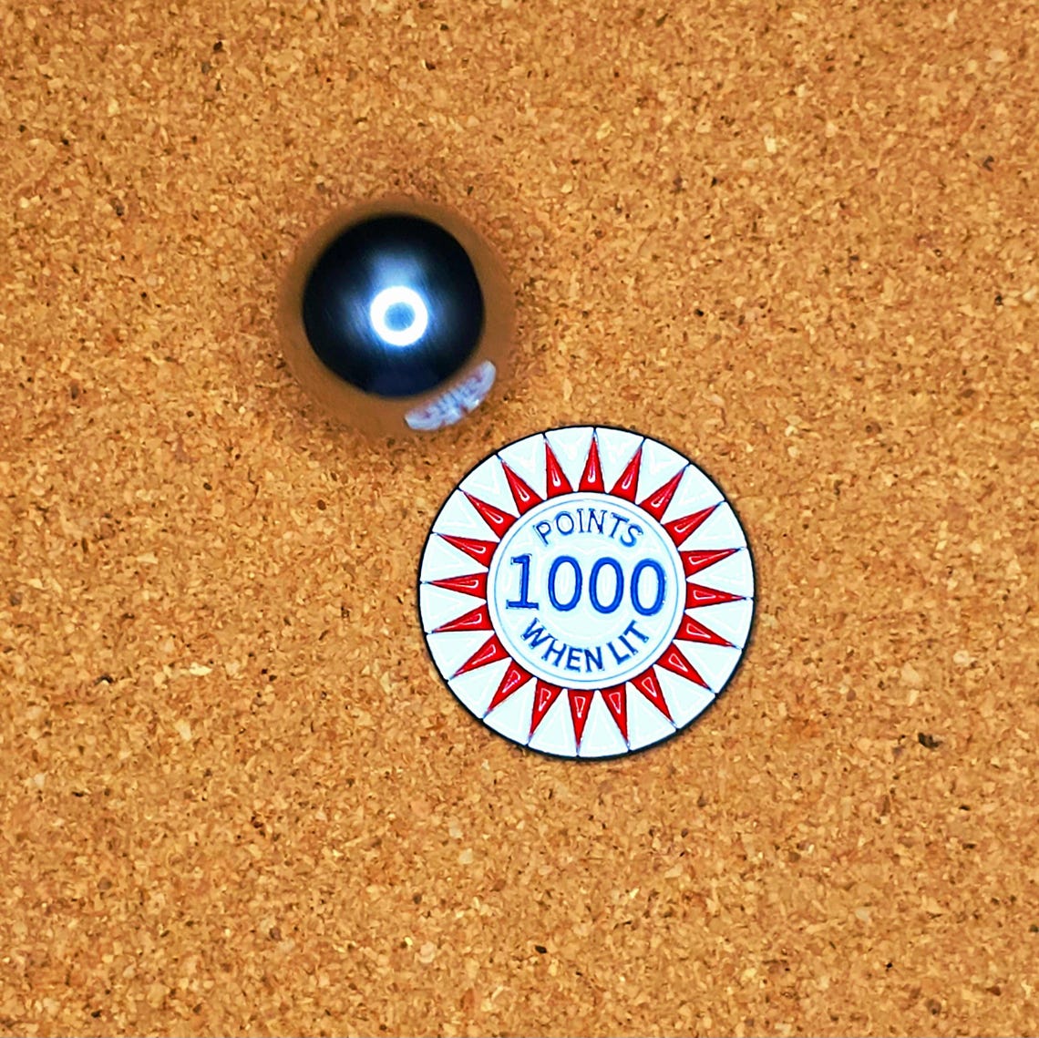 Pinball Pop Bumpers 1000 Points Soft Enamel Pin - Etsy
