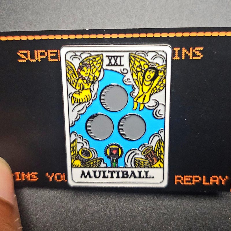 Enamel Pins Tarot Card - Etsy