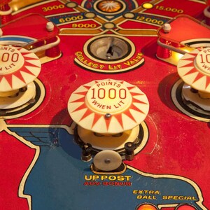 Pinball Pop Bumpers 1000 Points Soft Enamel Pin - Etsy