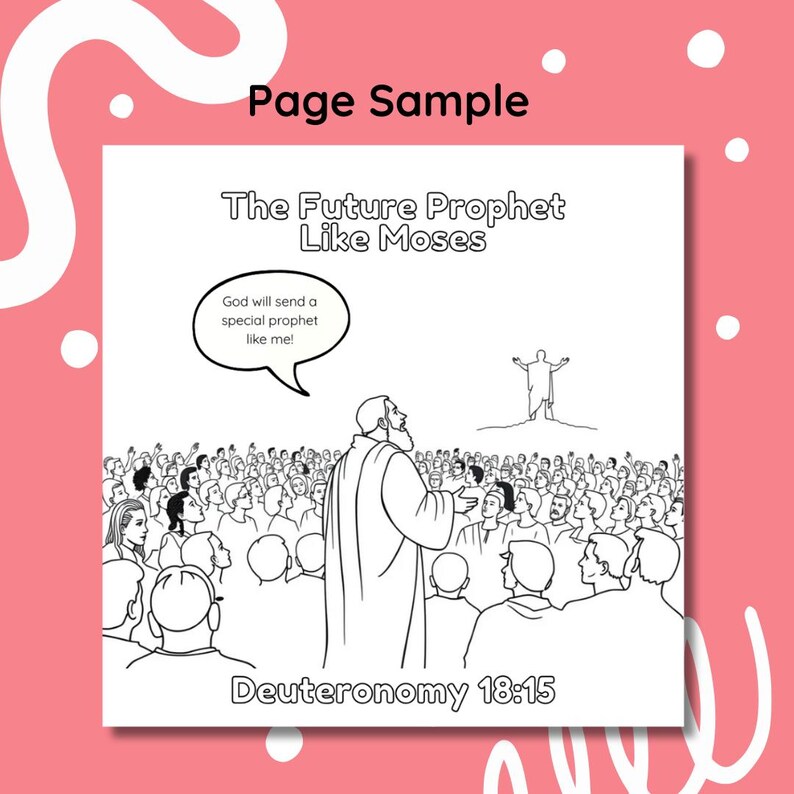 Deuteronomy Bible Coloring Book for Kids – Fun & Educational Christian ...