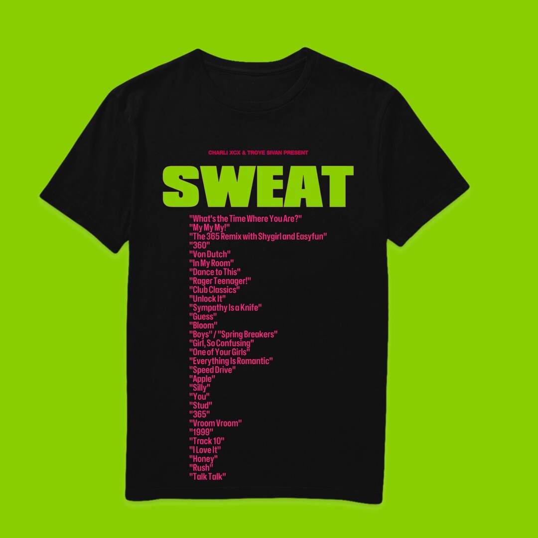 Charli Xcx and Troye Sivan Sweat Tour - Etsy