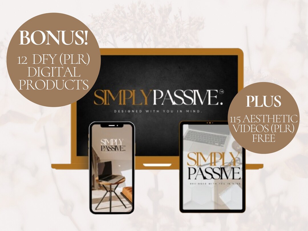 Simply Passive Course Digital Marketing Course Social Media Marketing ...