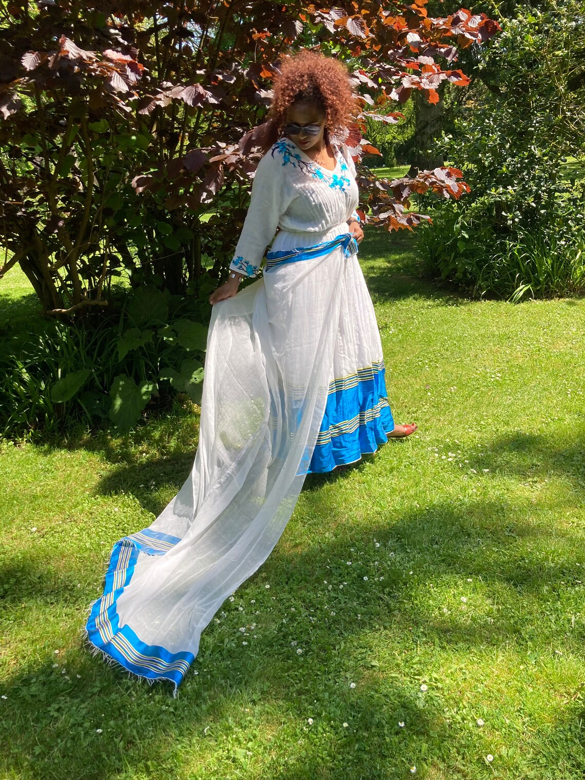 Modern Ethiopia Dress, ሀበሻ ቀሚስ, Tibebe, Habasha Kemis, Traditional ...