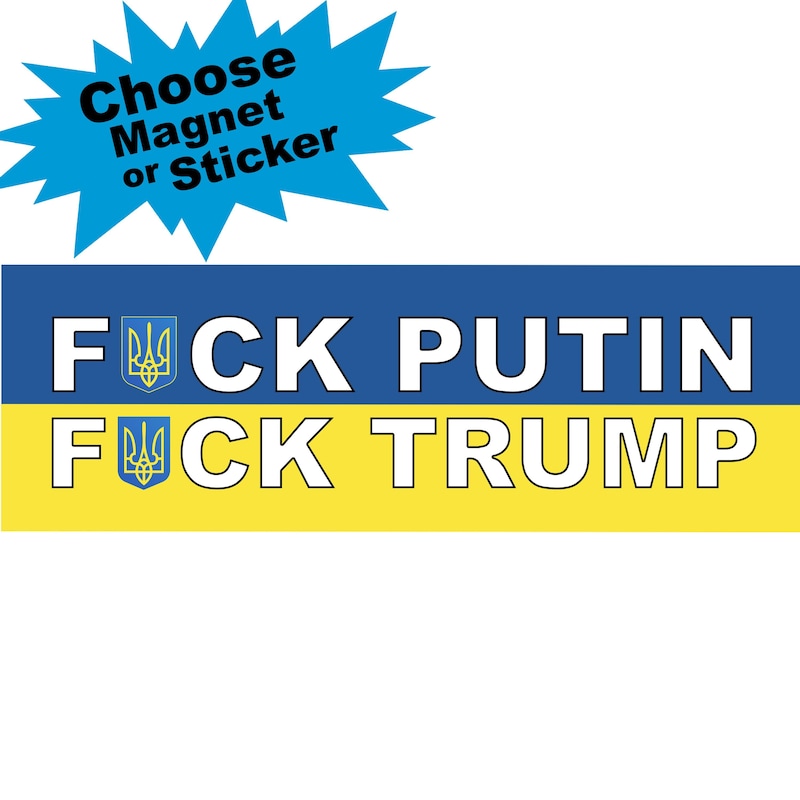 Trump Putin Stickers - Etsy
