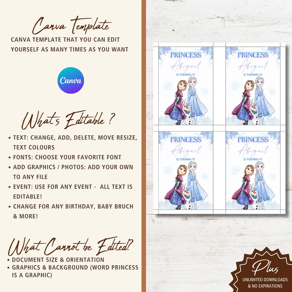 Printable Frozen Birthday Capri Sun Labels: Elsa and Anna Party Decor ...