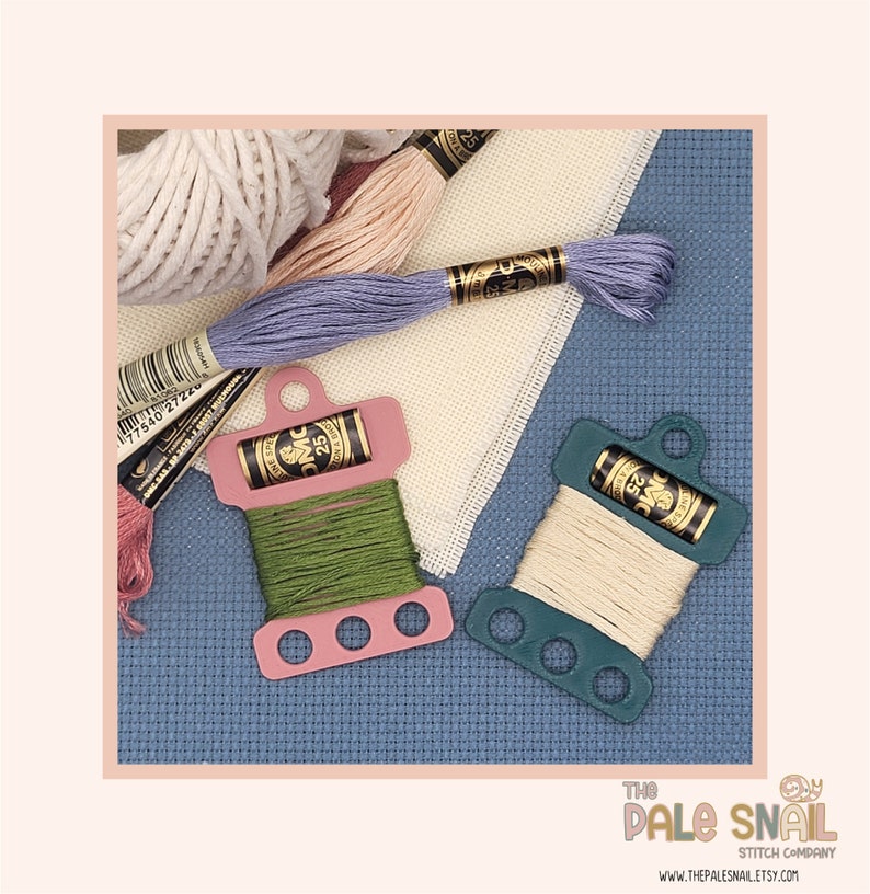 Cross Stitch Embroidery Floss Bobbins, Floss Drops, Thread Organisers ...