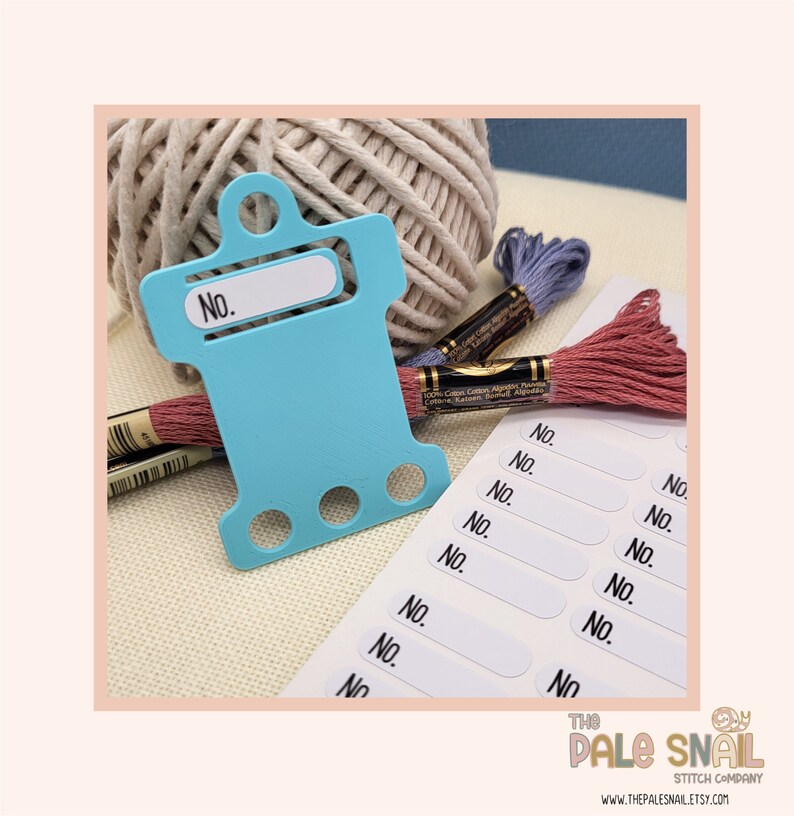 Cross Stitch Embroidery Floss Bobbins, Floss Drops, Thread Organisers ...