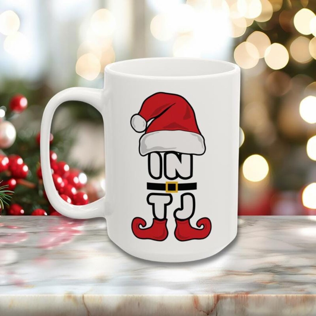 INTJ Christmas Mug With Fun Quote INTJ Personality Type Christmas ...