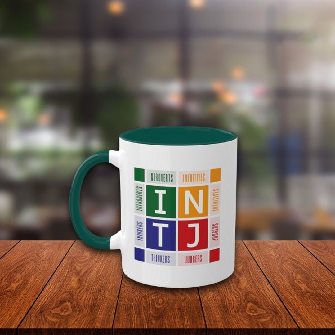 INTJ Personality Type Mug, 11 Oz Ceramic Coffee Cup With Humorous Text ...