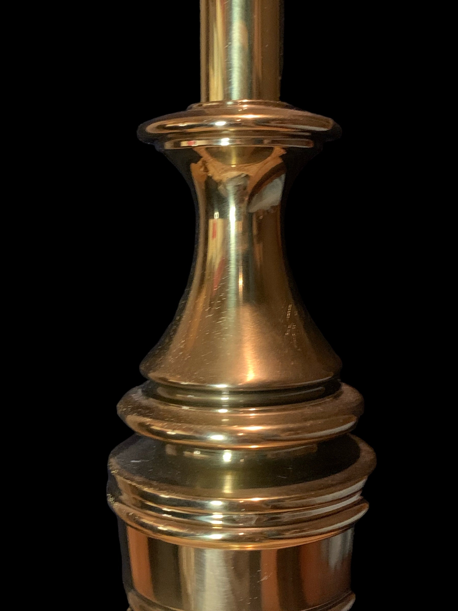 Beautiful Stiffel Brass Column Lamp - Etsy