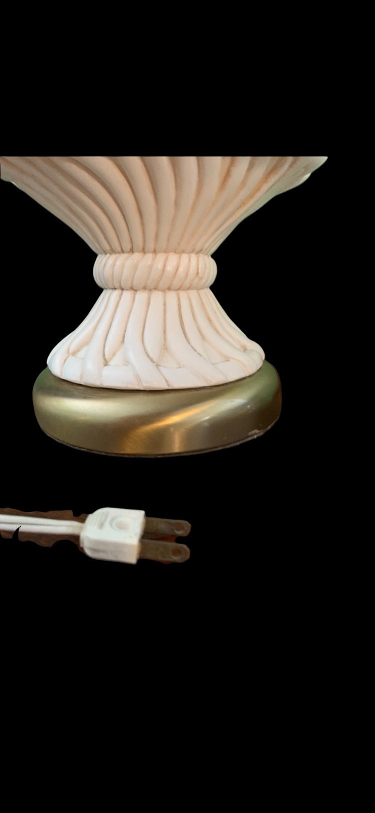 Rare Vintage White Fruit Lamp - Etsy