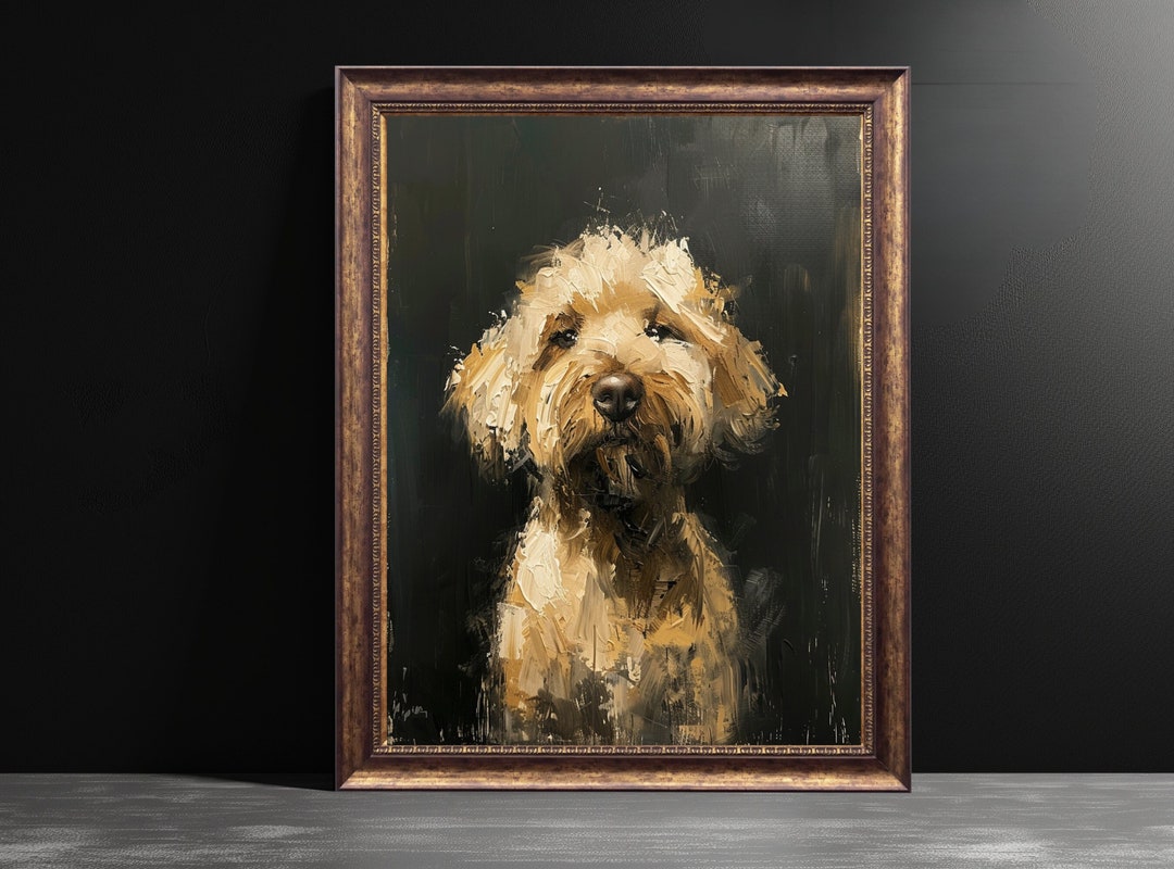 Goldendoodle Art to Be Gifted Goldendoodle Wall Decor Goldendoodle Gift ...