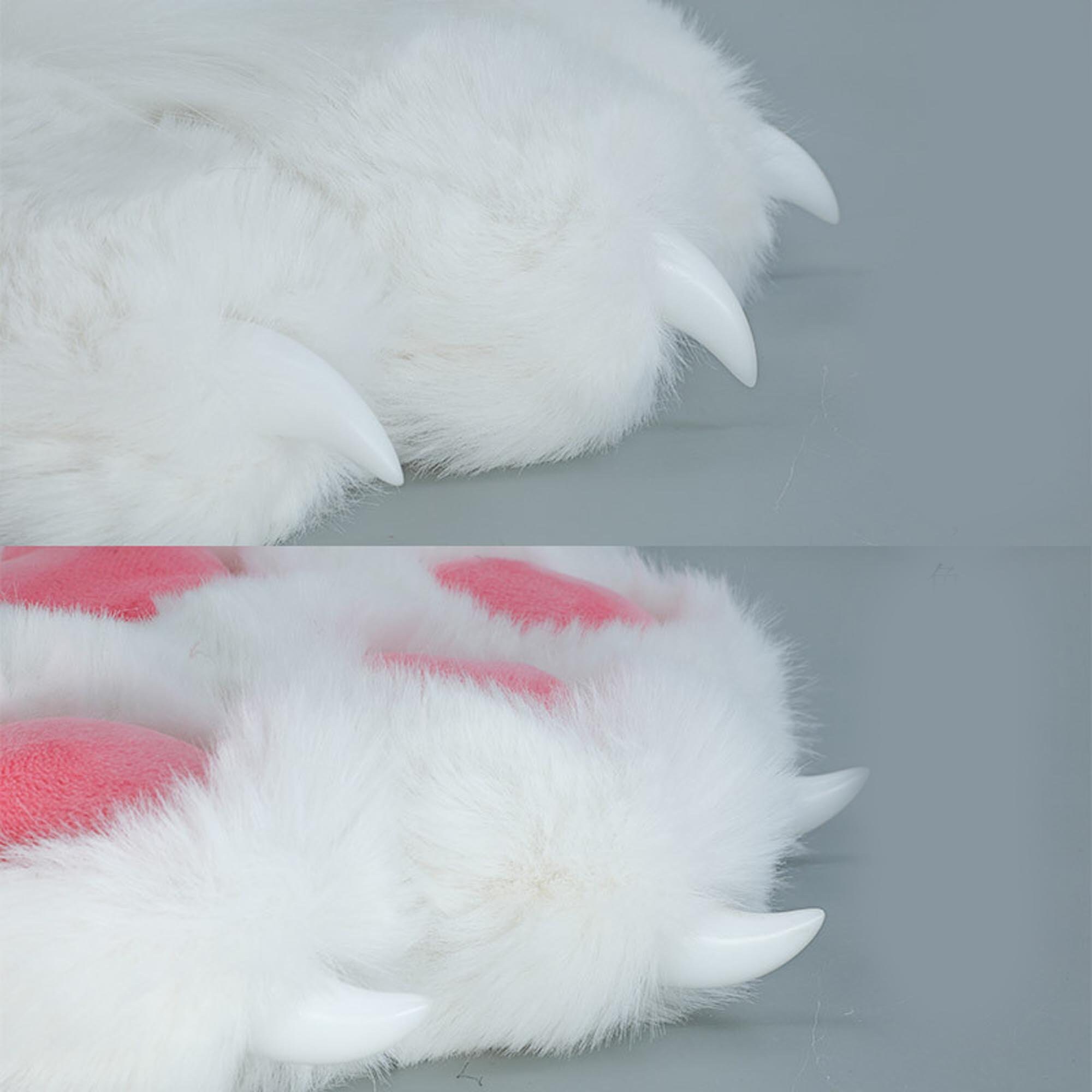 Set of 8 Fursuit Claws, Deluxe Plastic Claws for Fursuit Making 9 ...