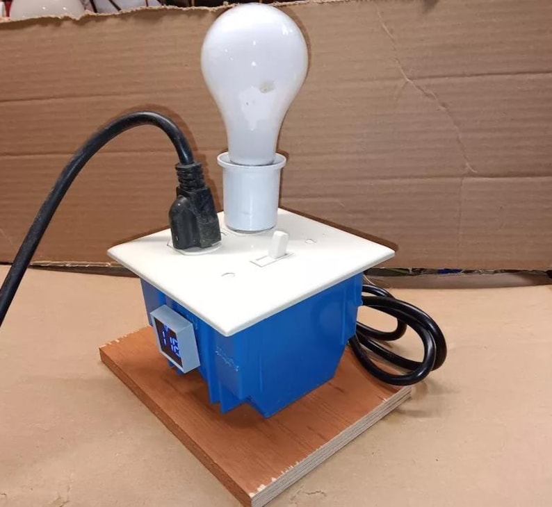 Dim Bulb Tester: Amplifier Current Limiter With Meter & 100W Bulb - Etsy