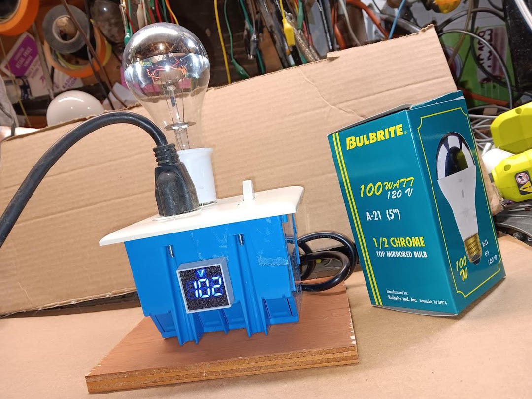 Dim Bulb Tester Current Limiter for Amplifiers Stereos Guitar Amp With ...